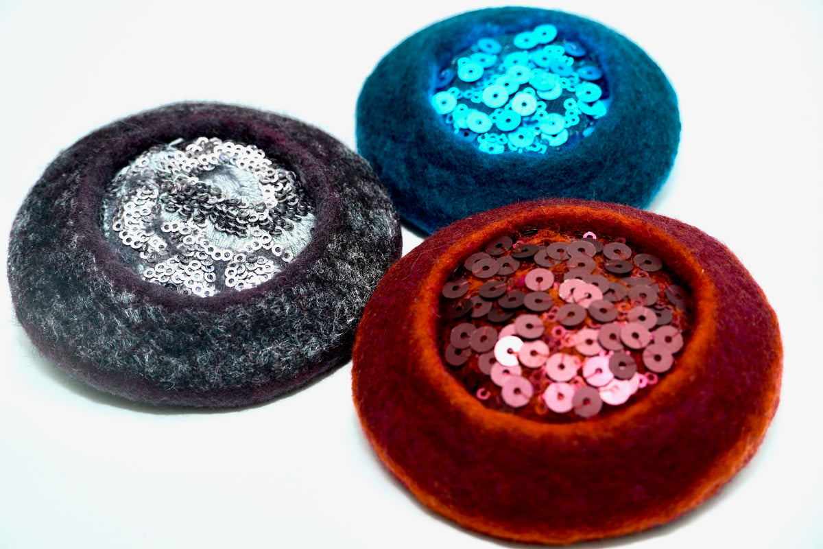 Orion Pin in Red – jsfiberarts